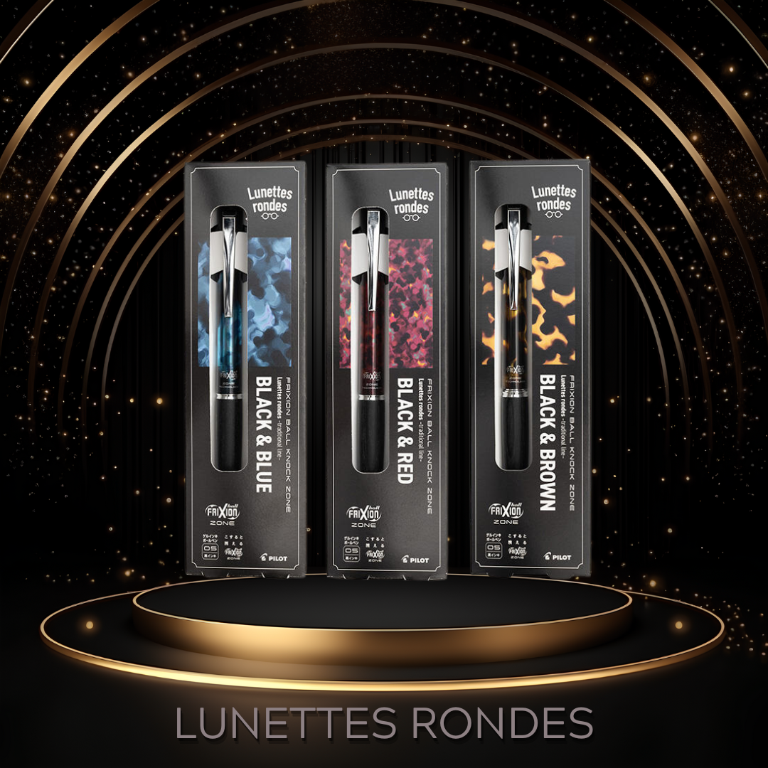 FRIXION ZONE Gets a Fashion Upgrade! Limited “Lunettes Rondes” Pens In ...