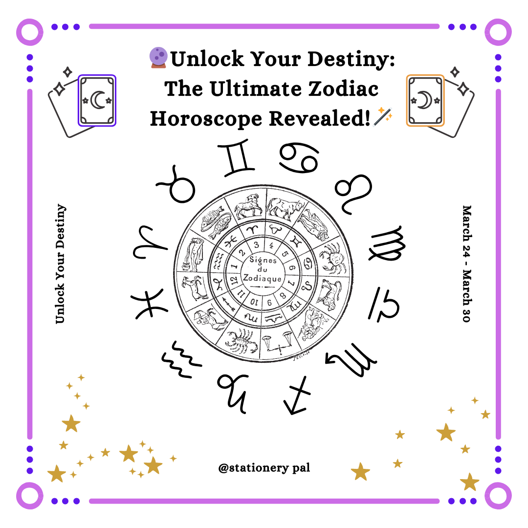 🔮Unlock Your Destiny: The Ultimate Zodiac Horoscope Revealed!🪄 ...