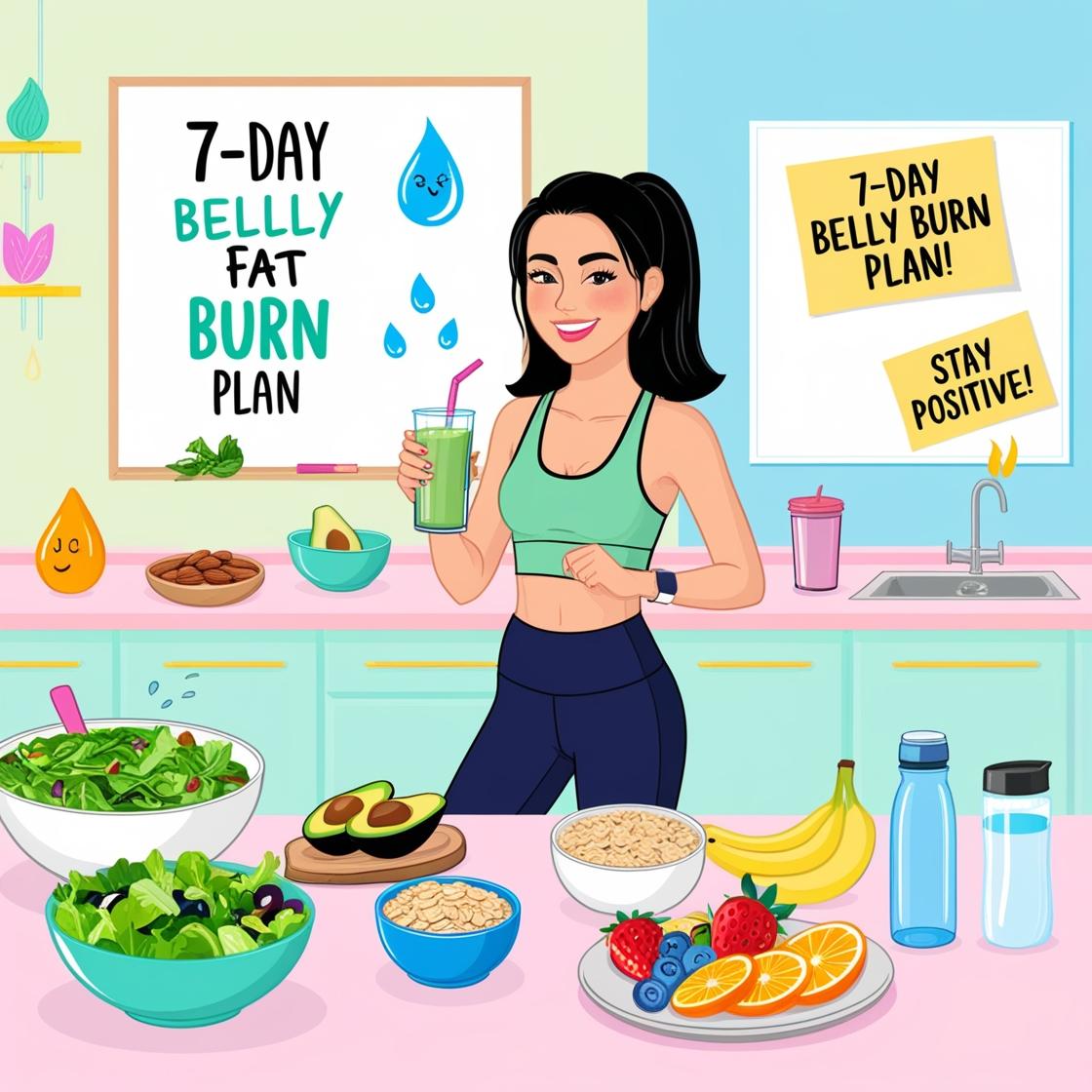 🔥 How to Lose Belly Fat in 7 Days Naturally – The Ultimate Glow-Up Gui ...