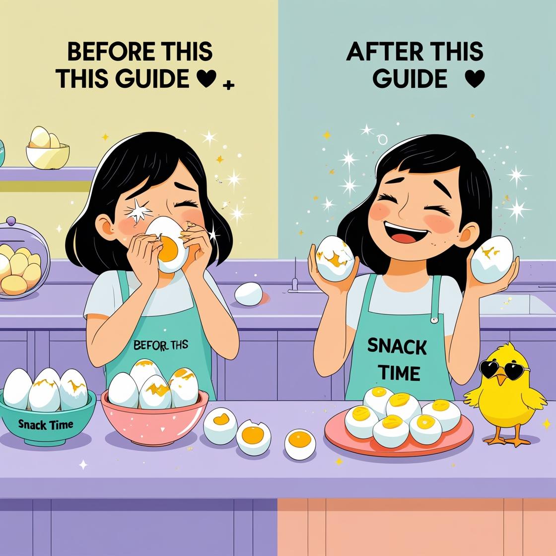 🥚 How to Hard Boil an Egg That’s Actually Easy to Peel (No More Shell – Stationery Pal