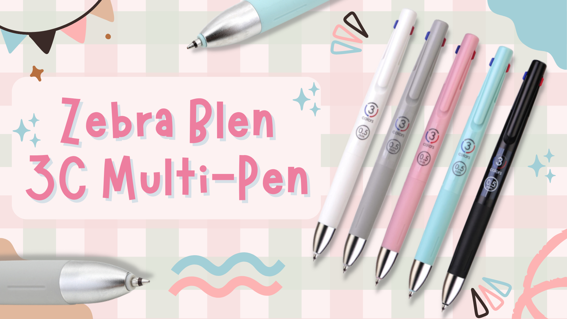 3 Things to Love about the Zebra bLen 3C Multi Pen – Stationery Pal