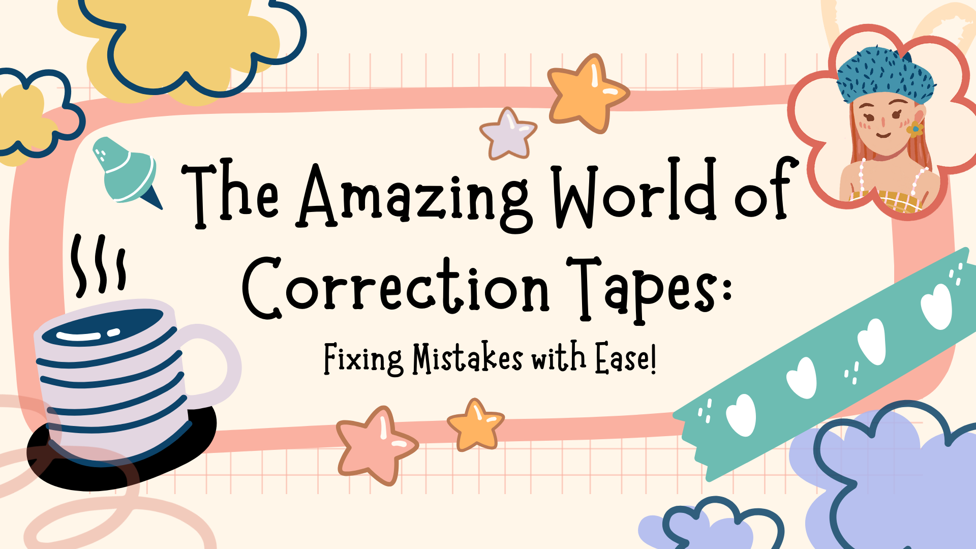 How to Use Correction Tape? The Amazing World of Correction Tapes: Fix ...