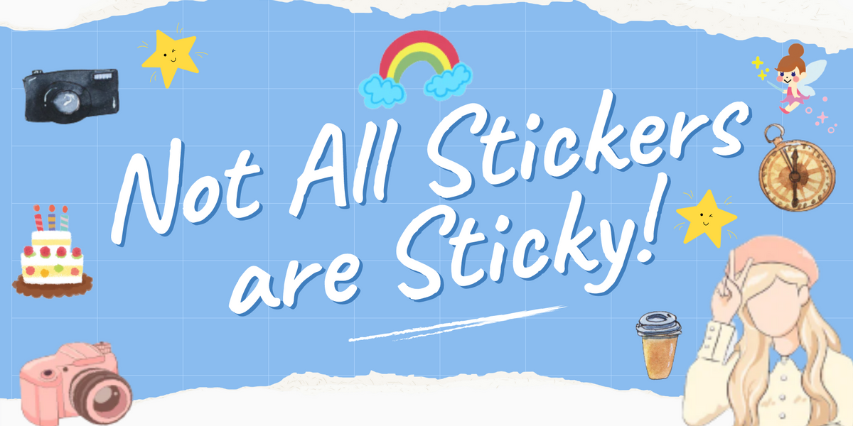 Not All Stickers are Sticky! (ft. the Digital Sticker Bundles and othe ...