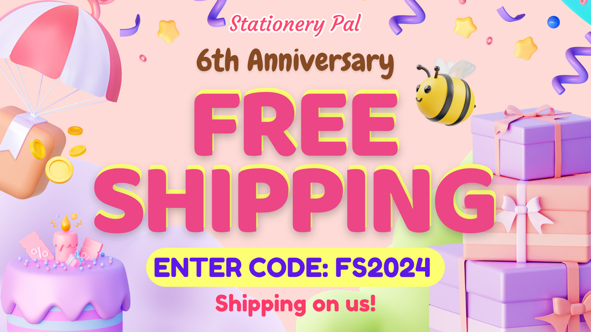 💗Join our Celebration and Party with Free Shipping!💗 — Stationery Pal