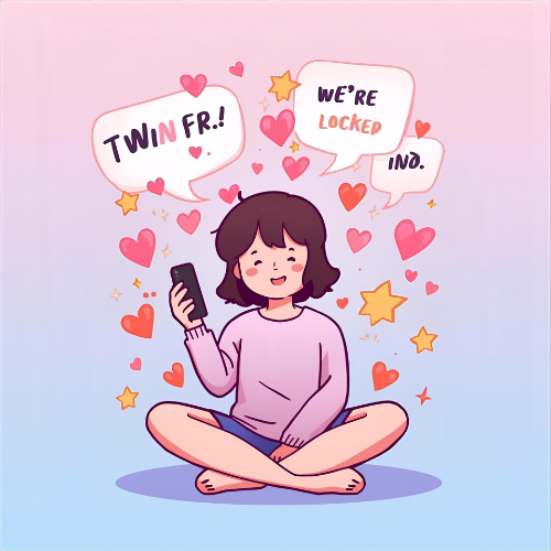🫶 What Does “Twin” Mean in Gen Z Slang? Here's the Tea – Stationery Pal