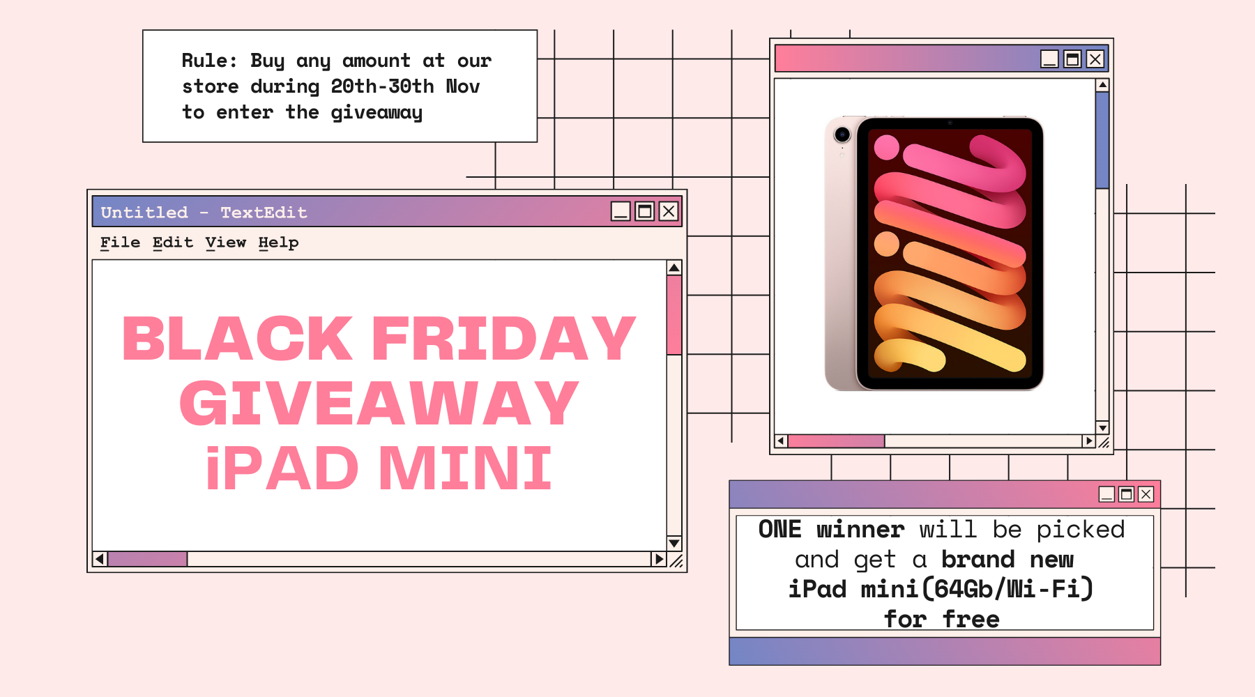 iPad Mini Giveaway Raffle - Winner Announcement – Stationery Pal