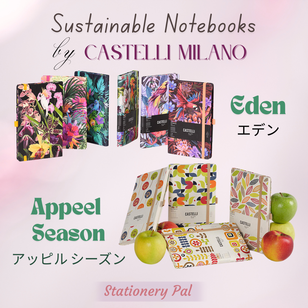 Eco-Friendly Castelli Milano Notebooks 2025 Launch – Stationery Pal