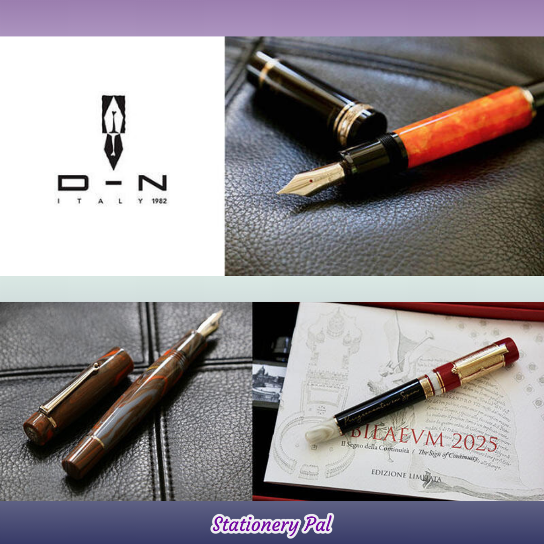 D-N Fountain Pen Returns: DV Oversize and Piston Filling – Stationery Pal