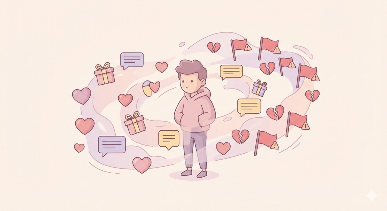 Love Bombing Isn’t Romance — It’s a Red Flag 🚩 – Stationery Pal
