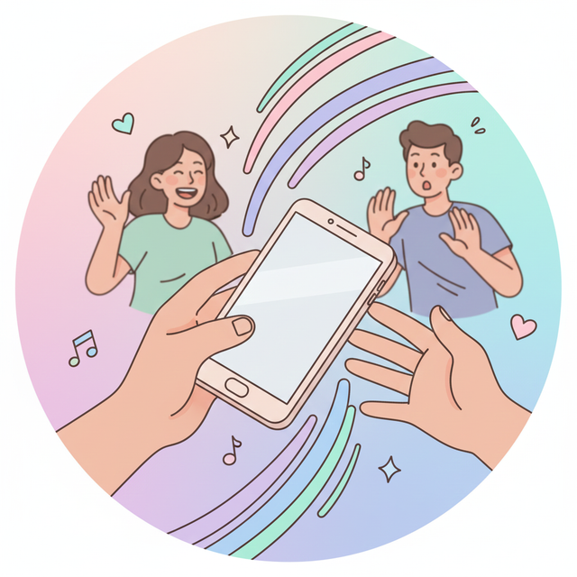 How to Do TikTok’s Viral “Pass the Phone” Challenge – Stationery Pal