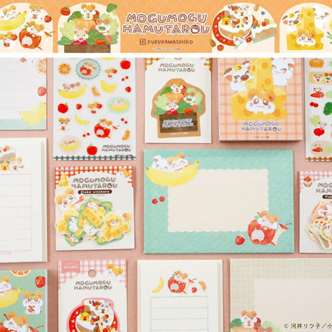 Hamutaro Stationery: Cute Letter Sets, Stickers and More! – Stationery Pal