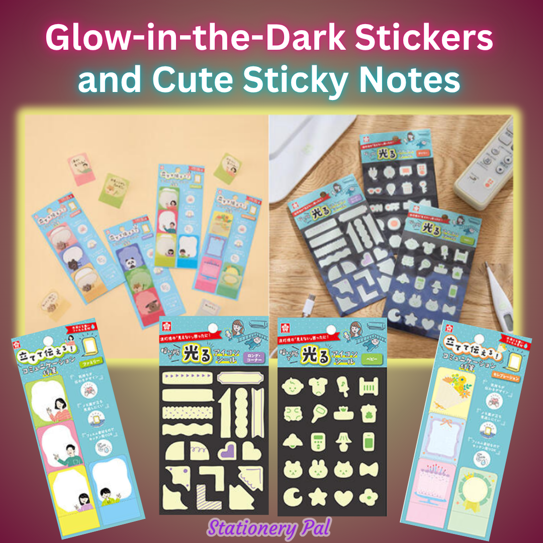 Glow-in-the-Dark Stickers & Cute Sticky Notes for Busy Homes ...
