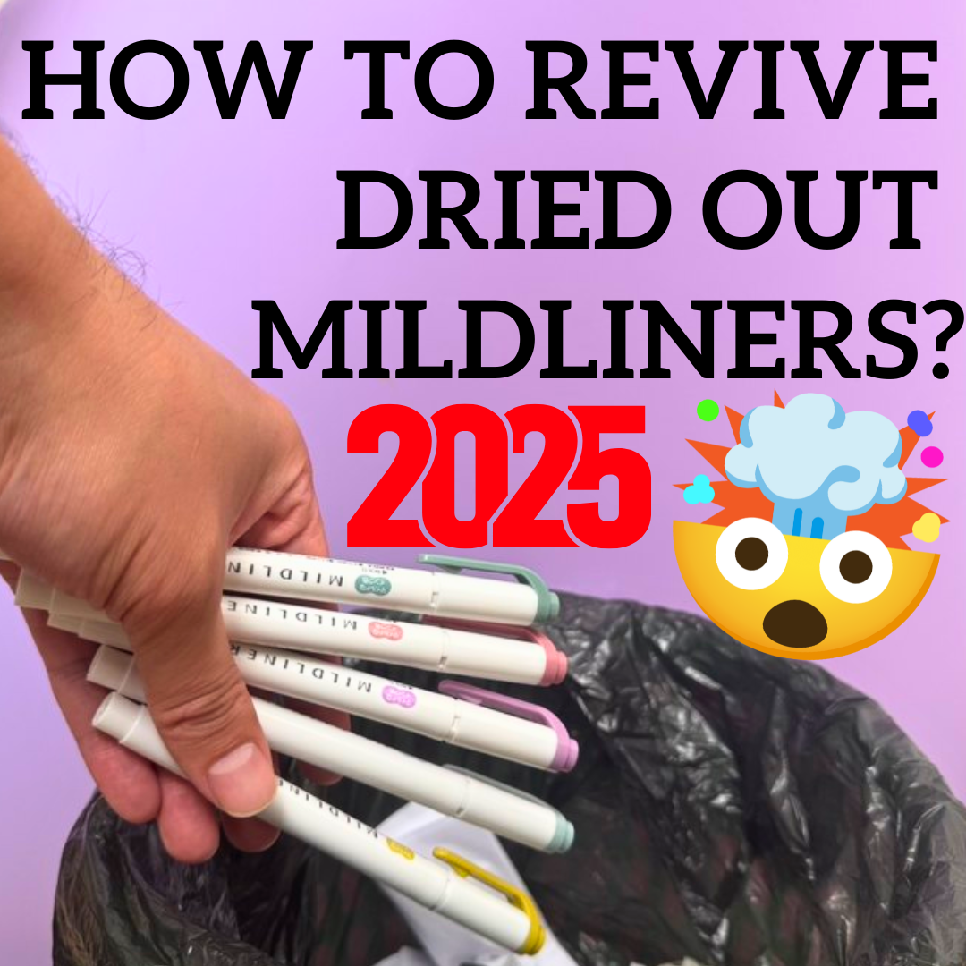 🕵️How to Revive and Fix Dried Out or Damaged Zebra Mildliners in 2025 ...