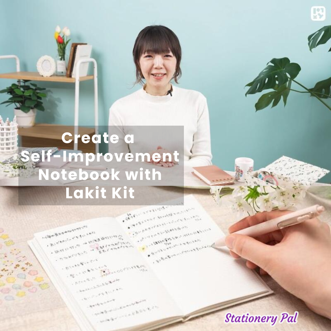 Create a Self-Improvement Notebook with Lakit Kit – Stationery Pal