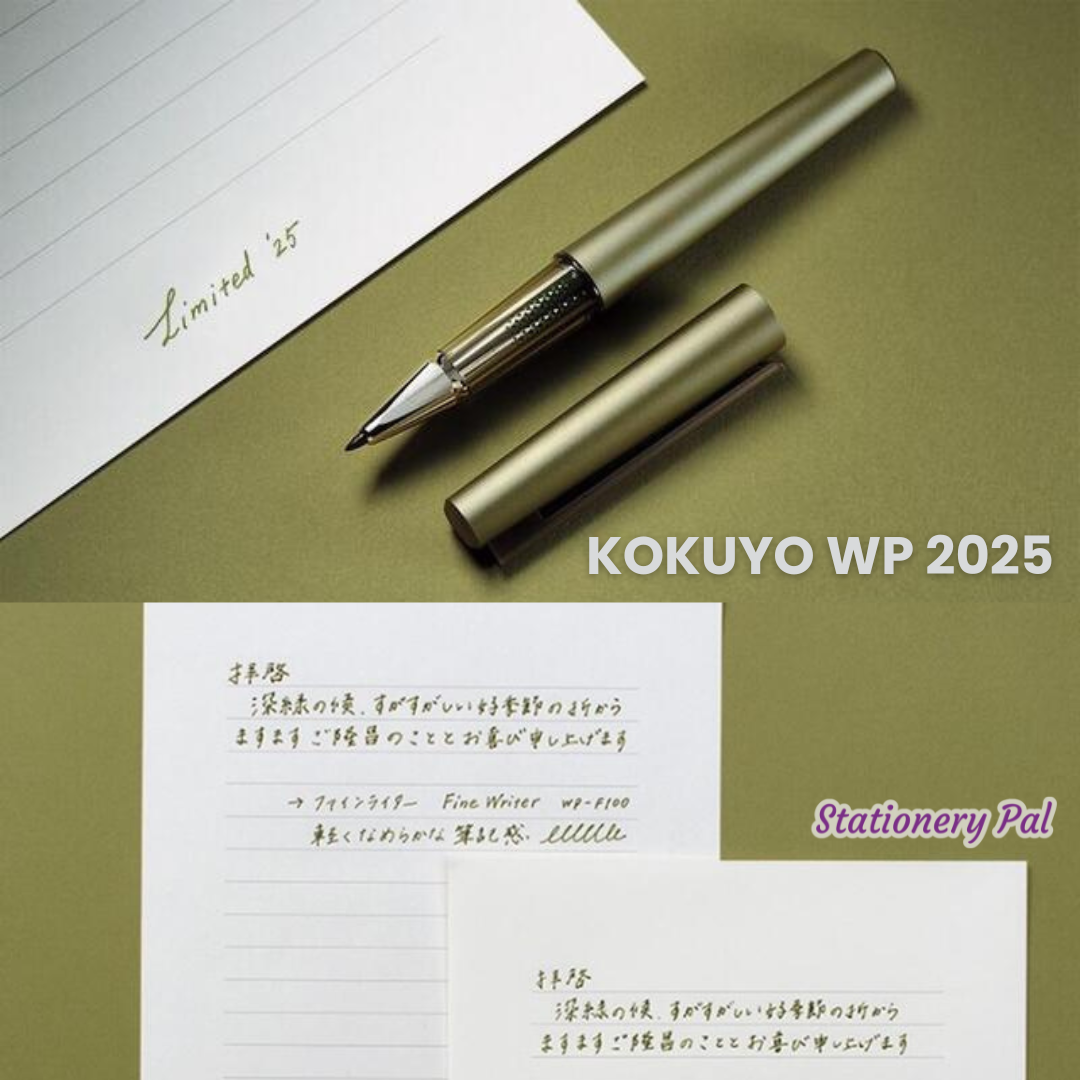 KOKUYO WP 2025 Limited ‘Shinryoku’ Pen – Calm Green Elegance ...