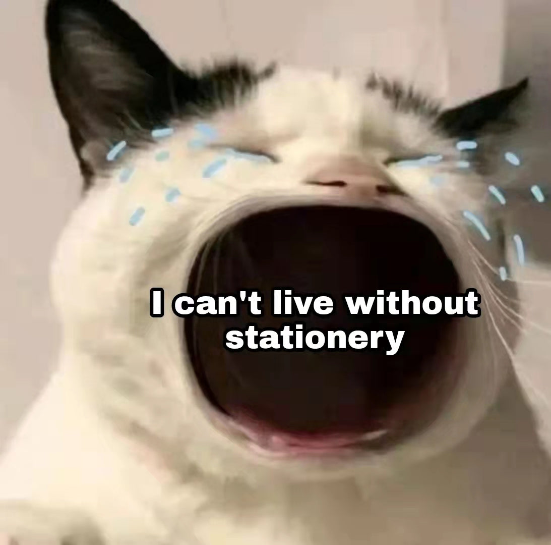 Stationery Shopping Memes Sh*t Card Selection Sweary Letterpress
