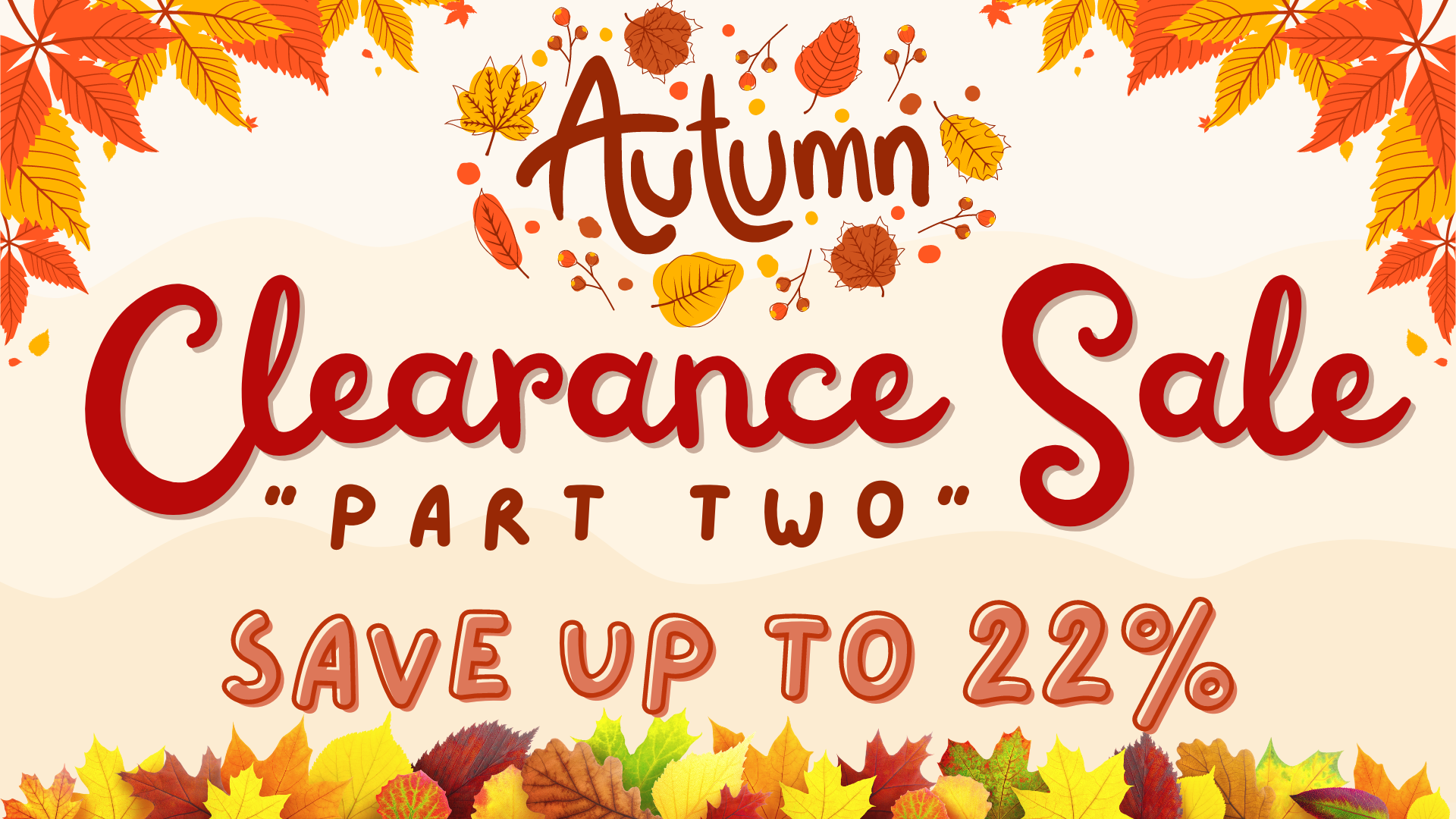 Autumn Clearance Sale Part Two – Stationery Pal