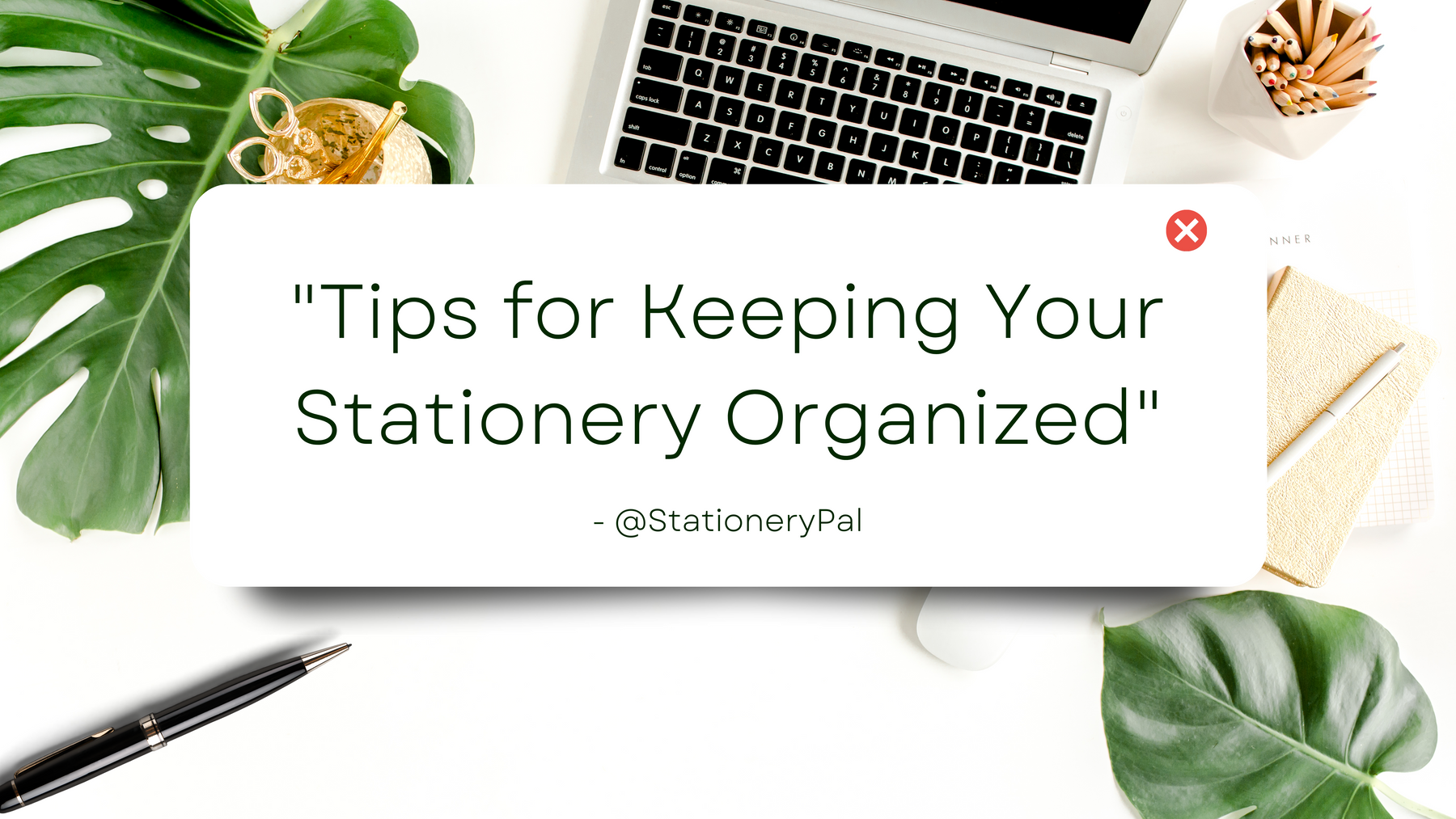 Tips for Keeping Your Stationery Organized — Stationery Pal