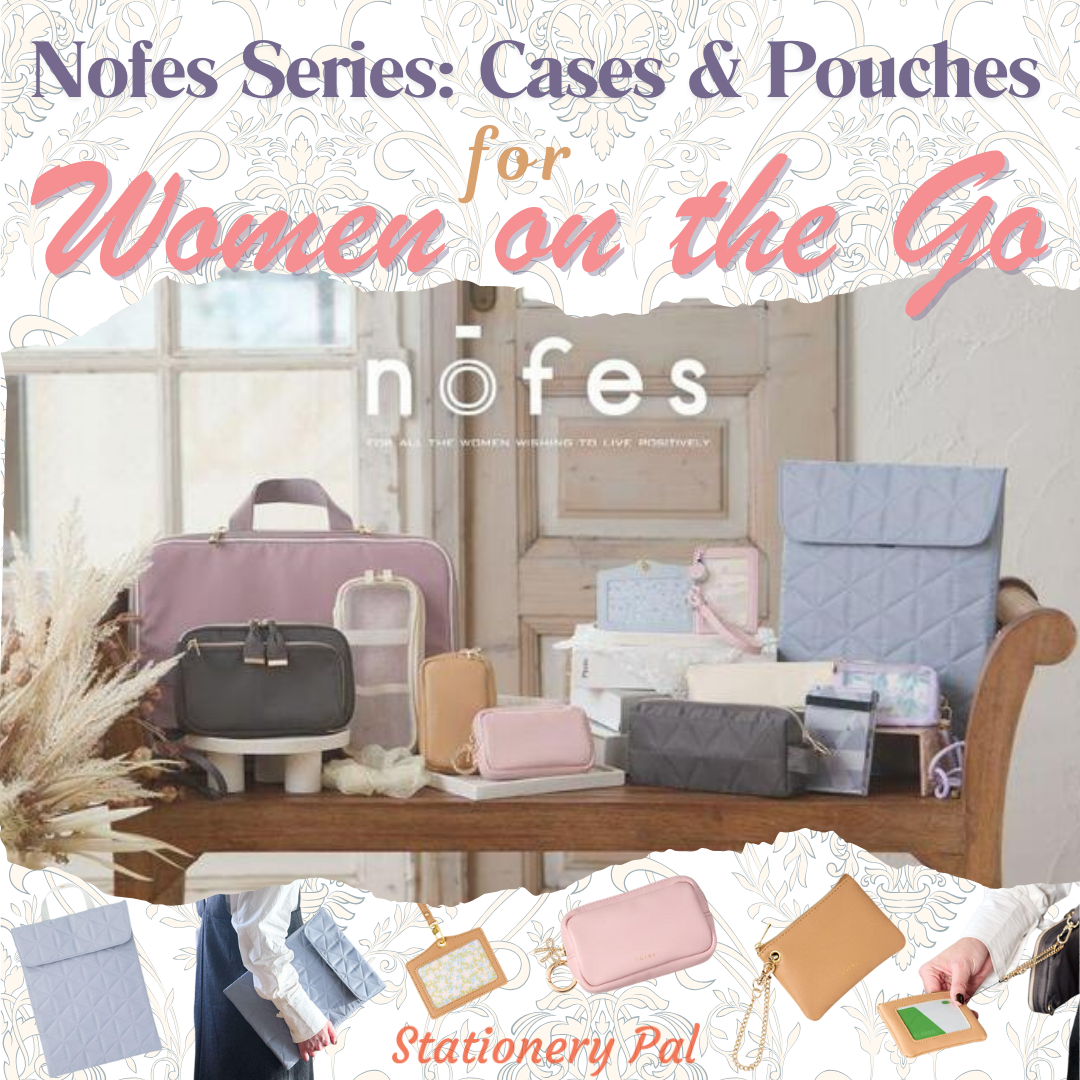 Nofes Series: Stylish Pass Cases & Pouches for Women on the Go – Stationery Pal