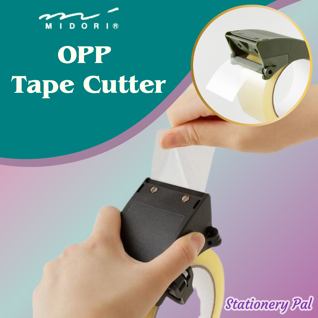 Cut Clear Tape Smoothly: Midori’s OPP Tape Cutter is Here! – Stationery Pal