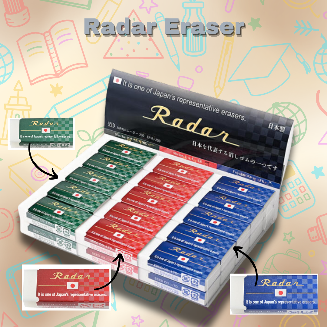 The Classic Radar Eraser Just Got a Patriotic Makeover! Meet the Spark ...