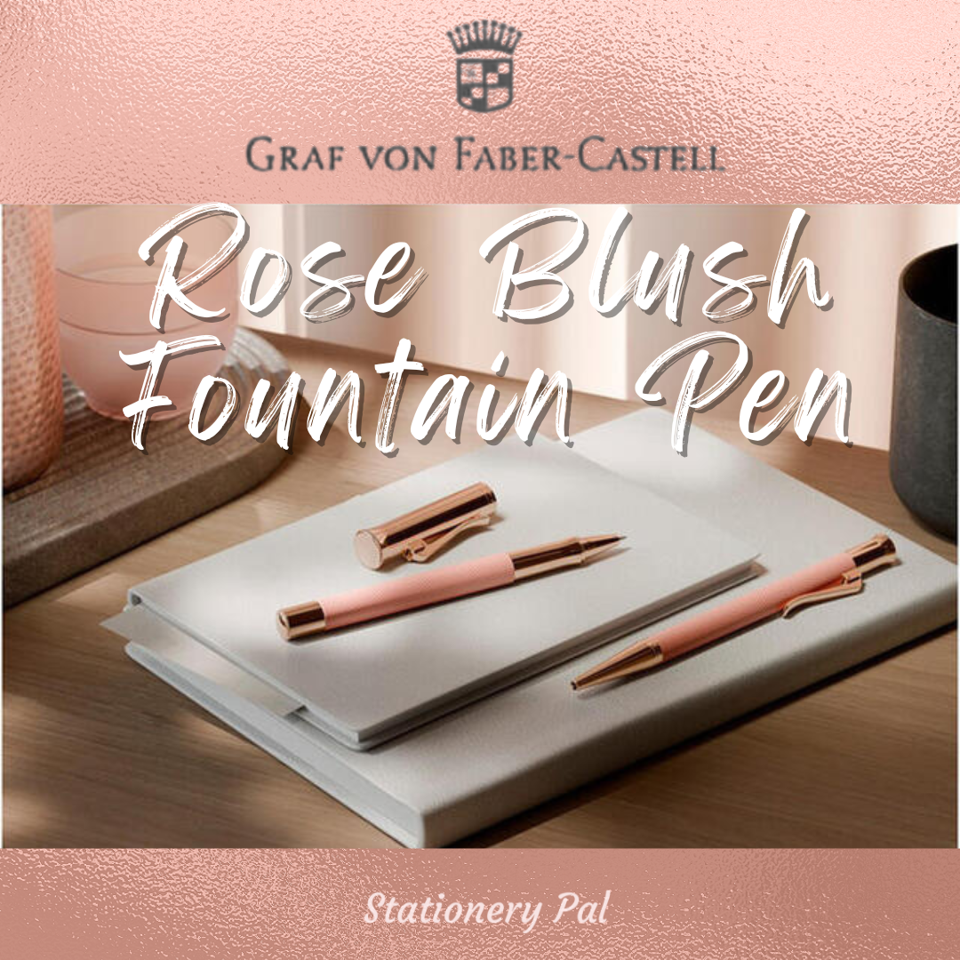 Faber-Castell Rose Blush: Elegant New Fountain Pen for 2025 ...
