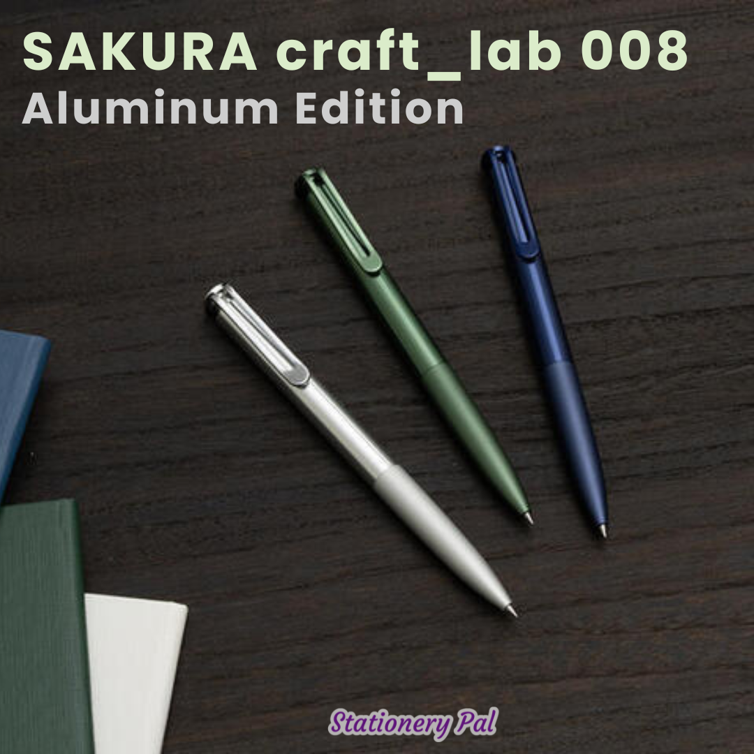 SAKURA craft_lab 008: Limited Aluminum Gel Pen Drop! – Stationery Pal