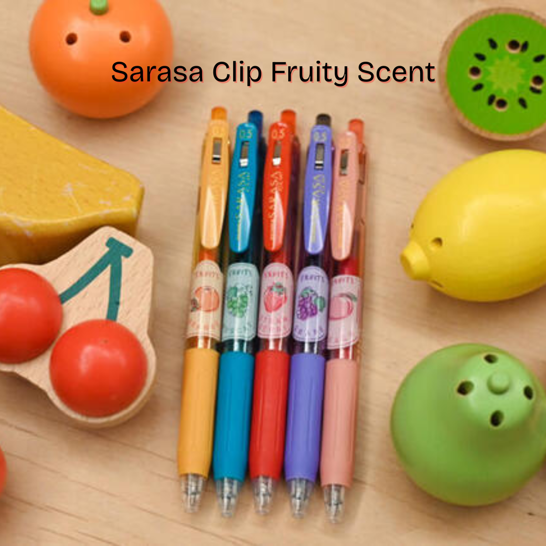 Smells Like Fun! 🍓🖊️ Meet the Fruity-Scented Sarasa Clip Pens That Mak ...