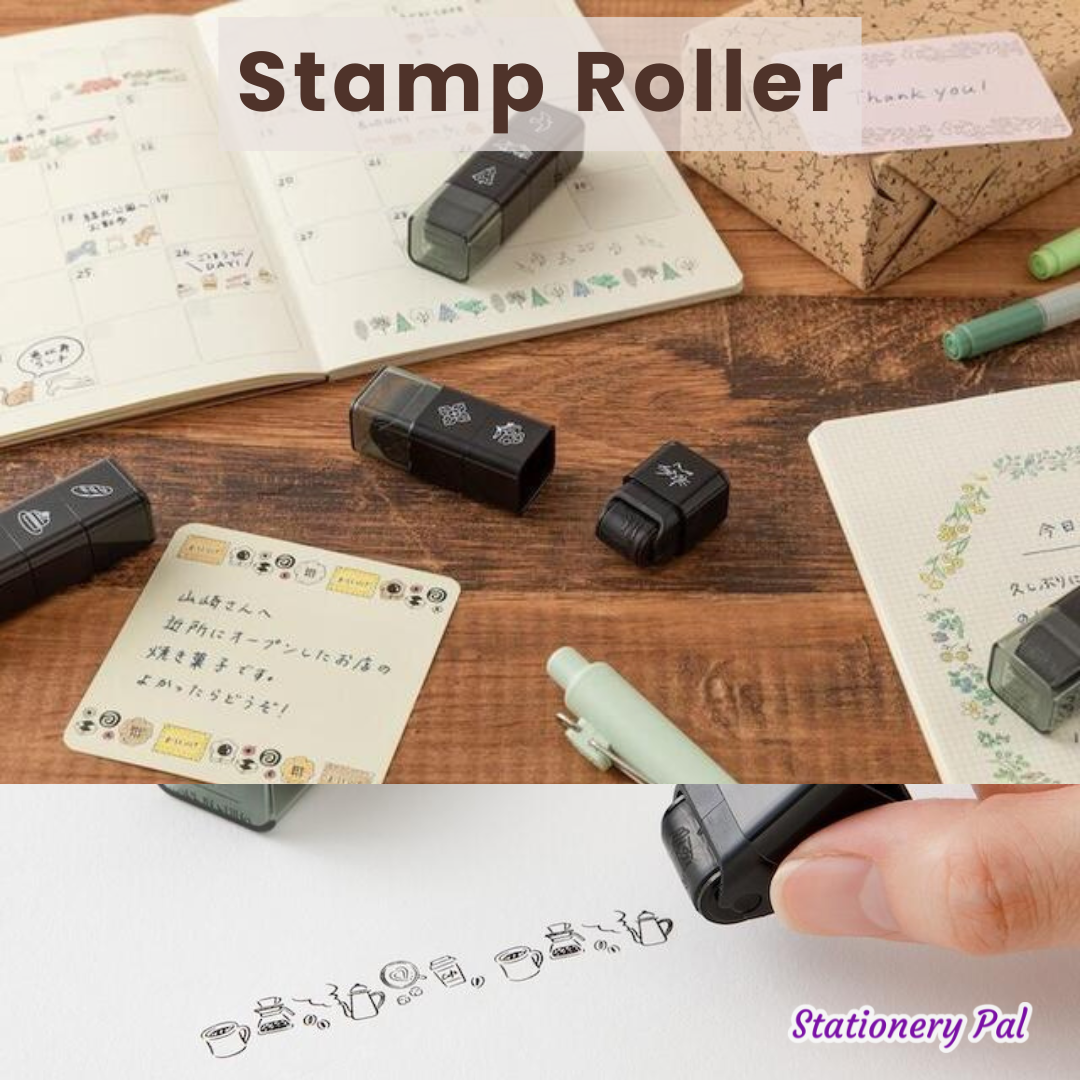 Paintable Stamp Roller: Cute, Easy Decor for Planners – Stationery Pal