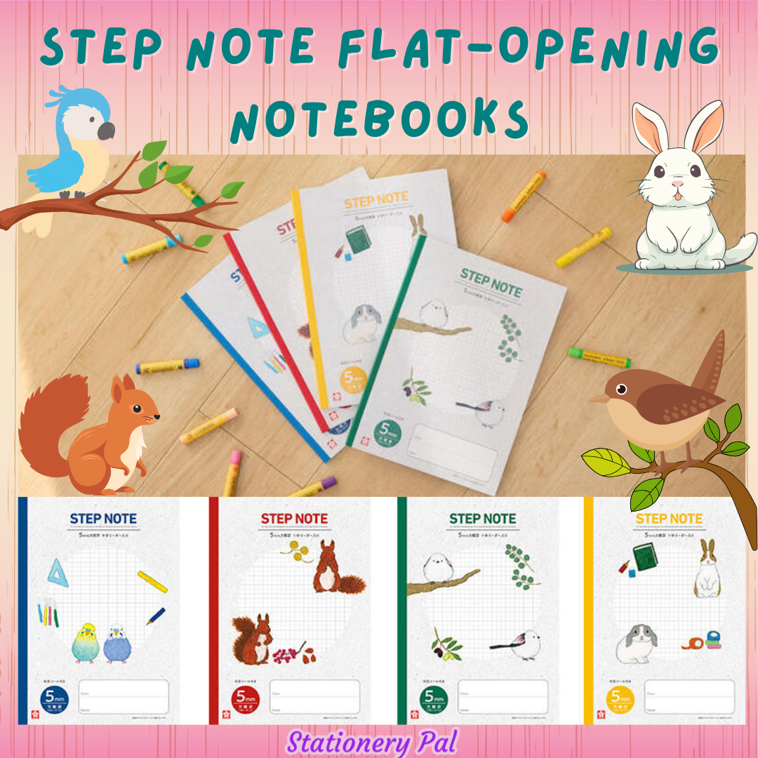 Write Easier: Step Note Flat-Opening Notebooks Solve Writing Discomfor ...