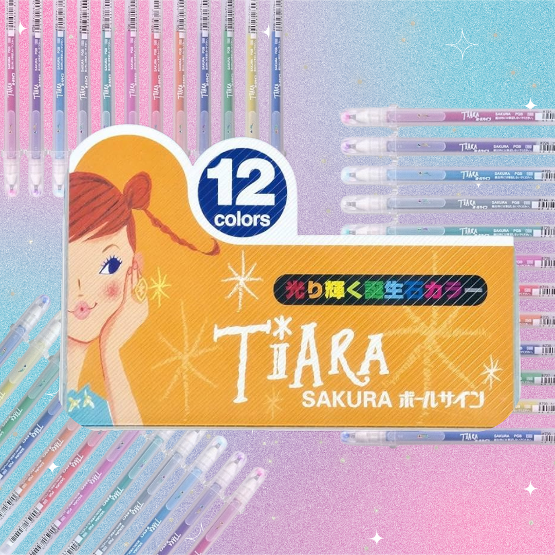 🎉Gel Pens Turn 40! Sakura’s Ball Sign Tiara Knock Brings Back the Spar ...