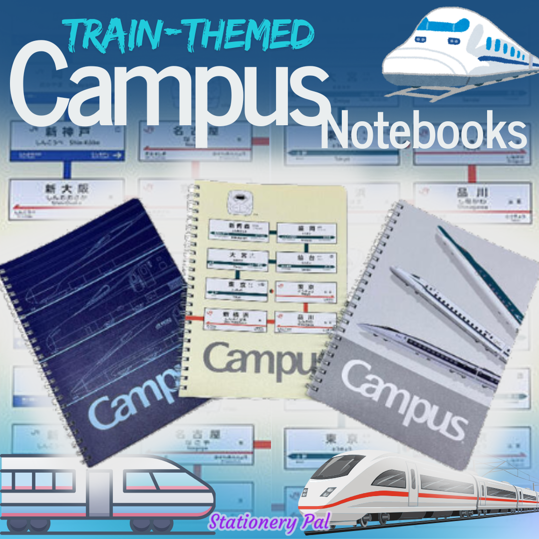 New Shinkansen Notebooks from Kokuyo Are a Must-Have! – Stationery Pal