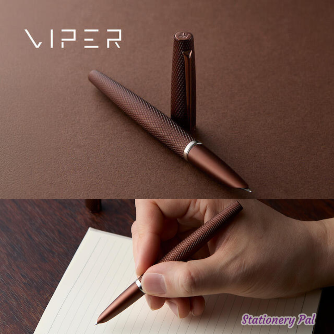 DIPLOMAT VIPER Fountain Pen Now in Elegant Brown – Stationery Pal