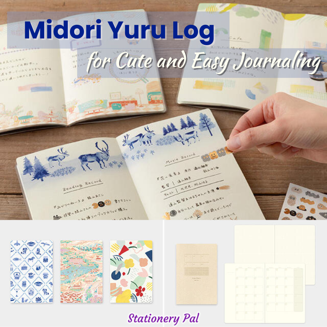 New Midori Yuru Log: Cute and Easy Journaling Tools 2025 – Stationery Pal