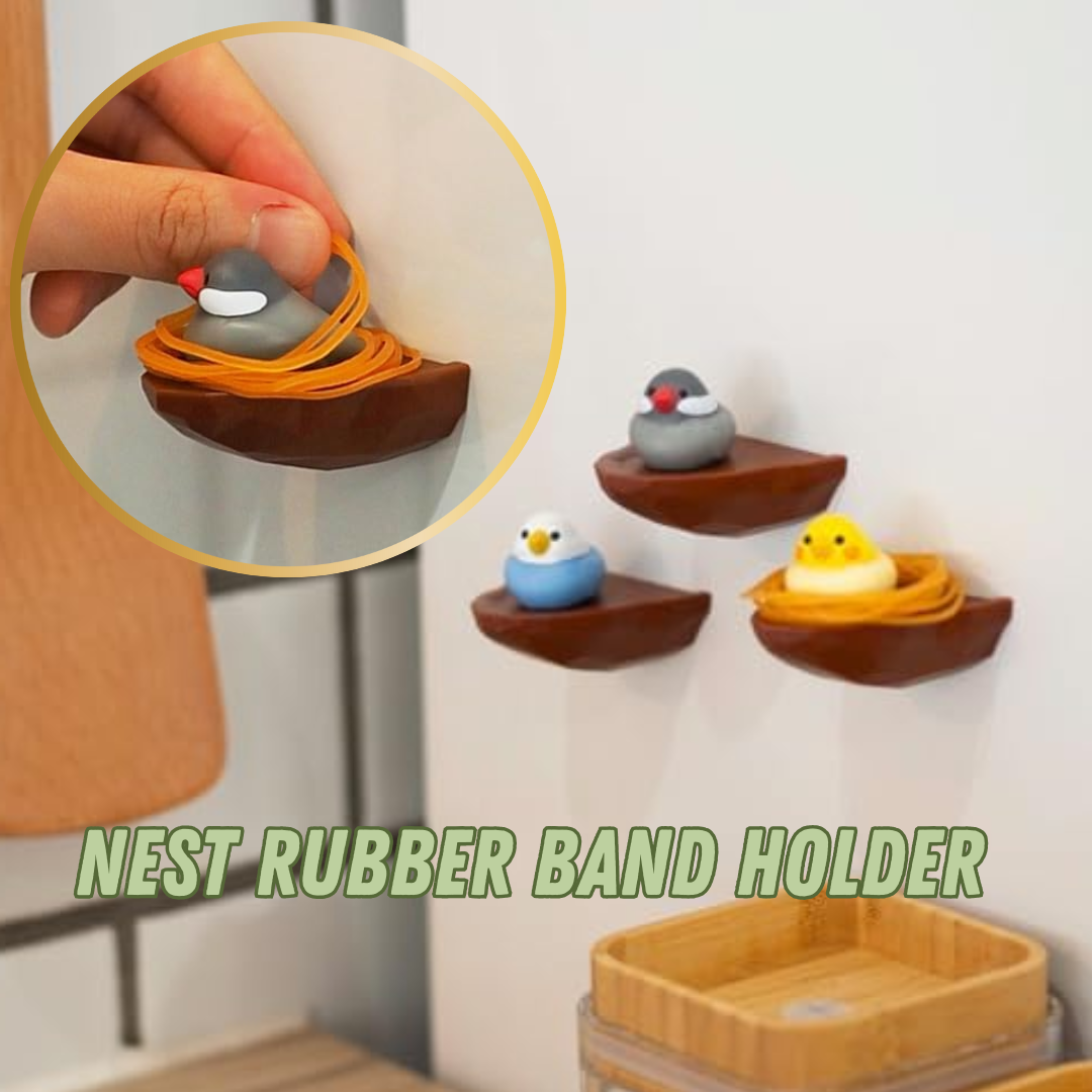 Birds + Rubber Bands = The Cutest Desk Buddy You Didn’t Know You Neede ...