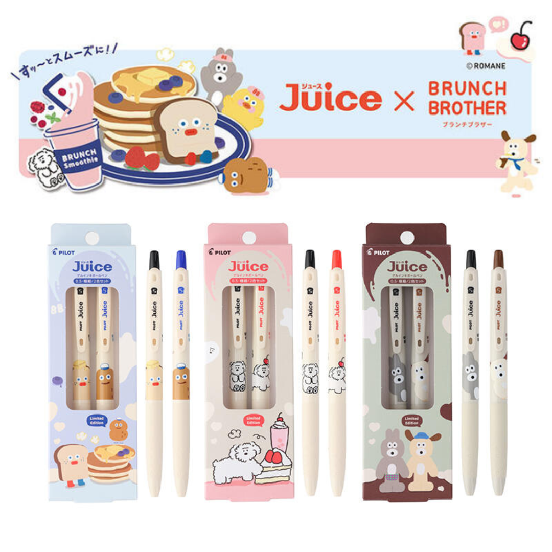 JUICE x BRUNCH BROTHER Gel Pens: Limited Edition – Stationery Pal