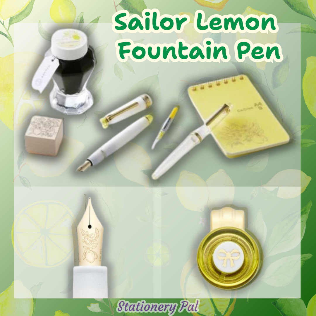 Sailor Lemon Fountain Pen: Limited Edition from Ancora Ginza ...