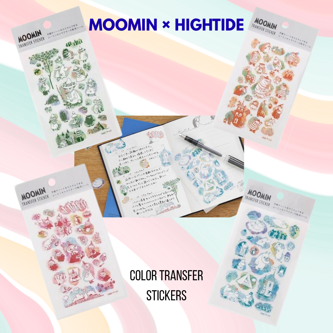 Moomin Magic Meets Watercolor—New Transfer Stickers That Bring Your Pa ...
