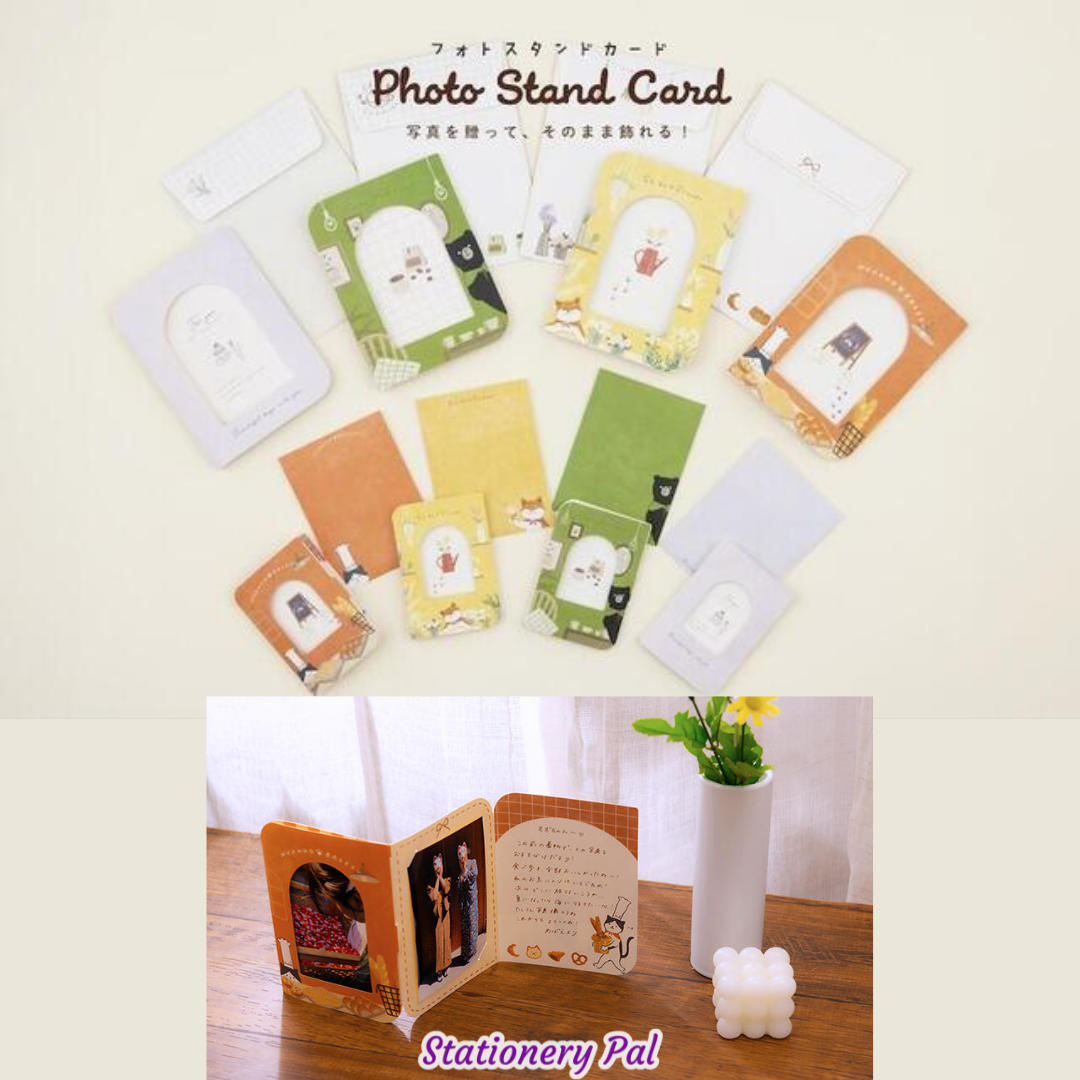 Send and Display Memories with This Cute Photo Card – Stationery Pal