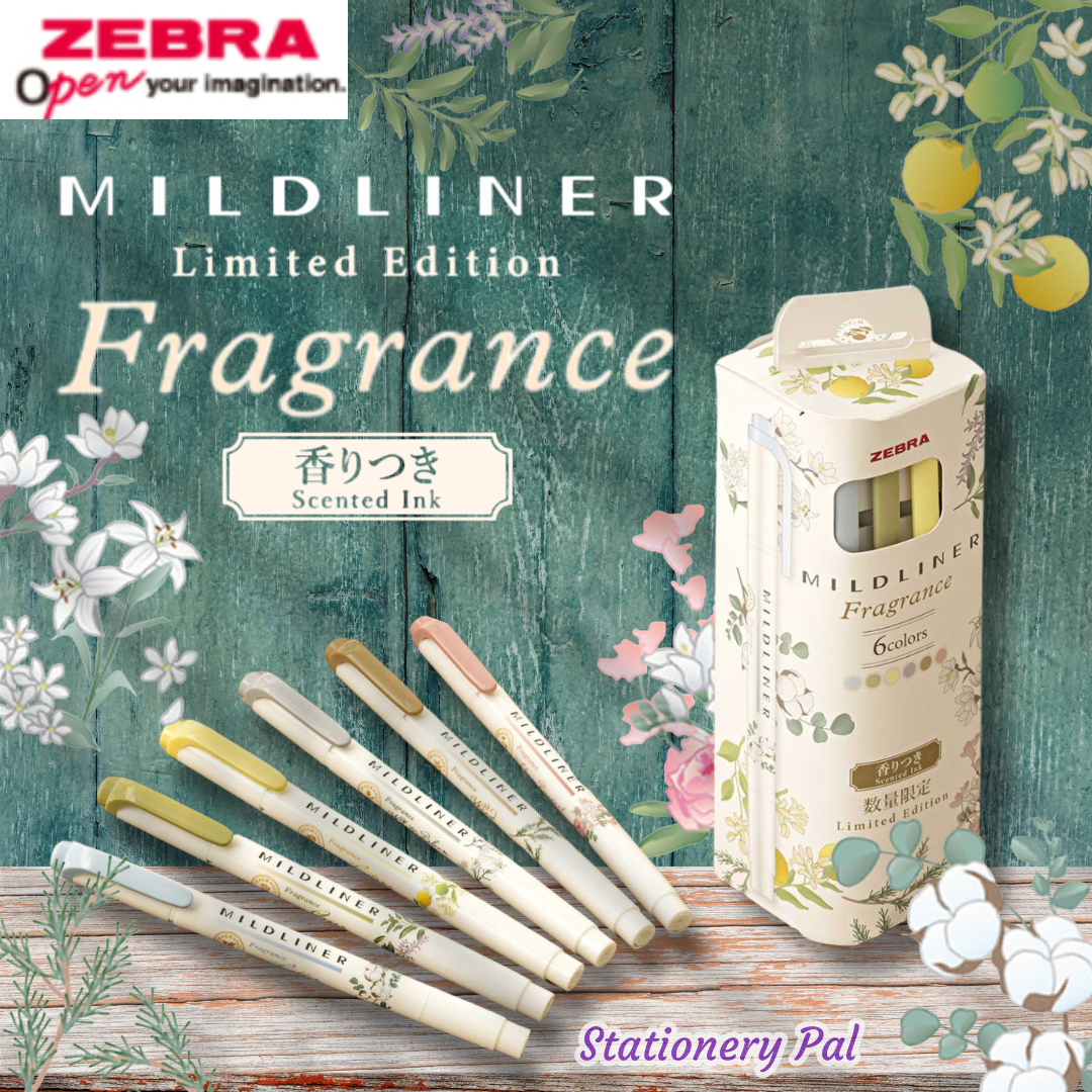 Zebra Mildliner Fragrance Series: Supports Mental Health – Stationery Pal