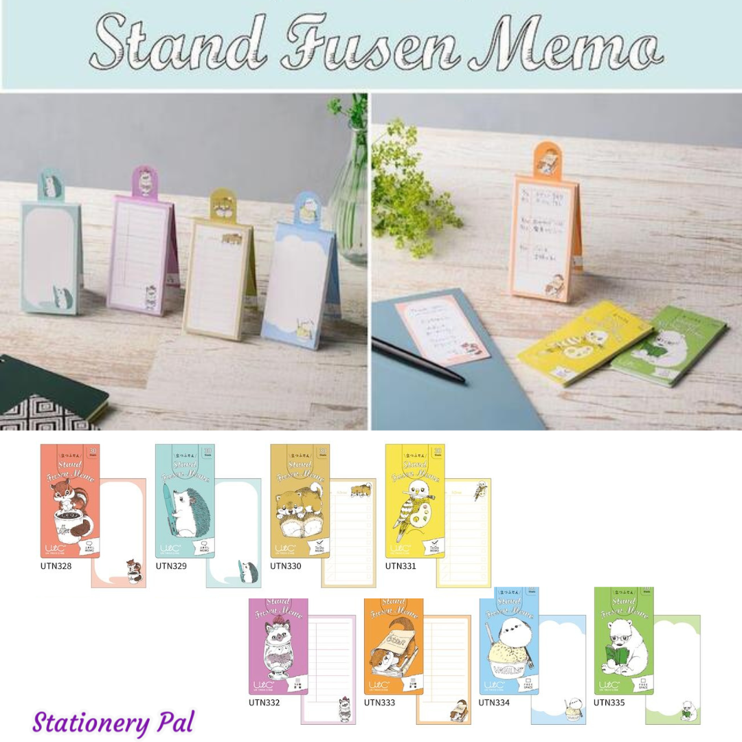 Standing Sticky Notes: Cute Animal Designs from Japan 2025 – Stationery Pal