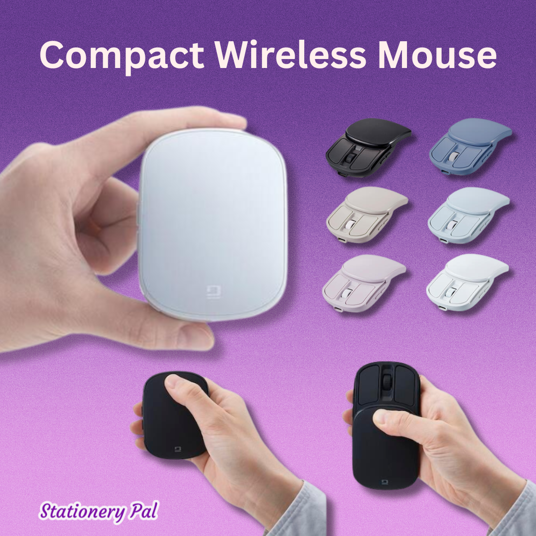 New Compact Wireless Mouse Slides and Clicks Silently – Stationery Pal