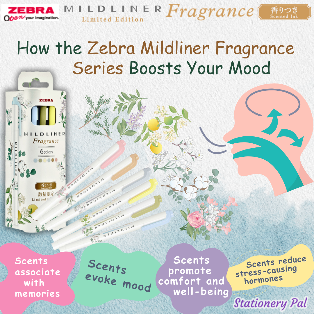 How the Zebra Mildliner Fragrance Series Boosts Your Mood – Stationery Pal