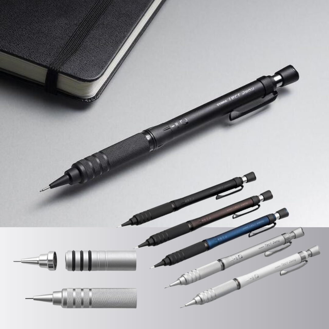 Zebra Tect Two Way RO: High-End Drafting Pencil (0.5mm) – Stationery Pal
