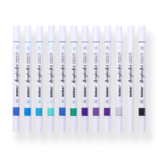 Double-Sided Acrylic Pen Marker - Set of 24 — Stationery Pal