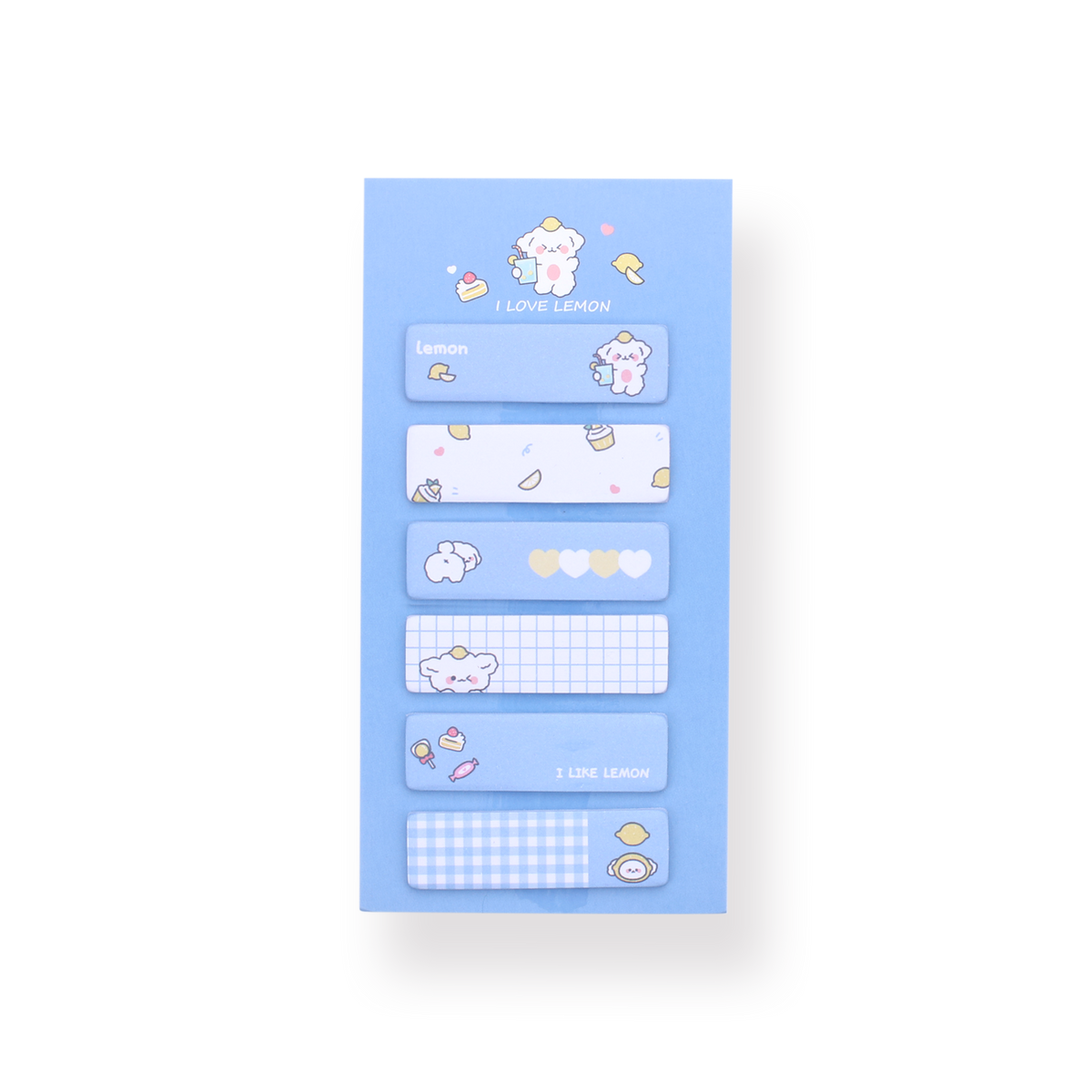 Notas Adhesivas I Love Lemon - Azul — Stationery Pal