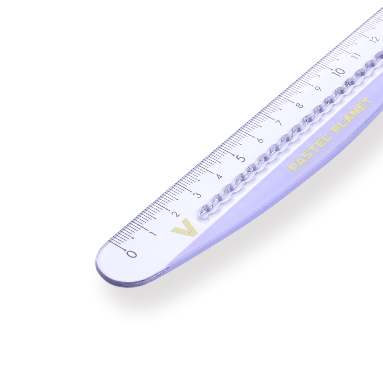 Kokuyo Pastel Planet Ruler - 15 cm - Purple – Stationery Pal