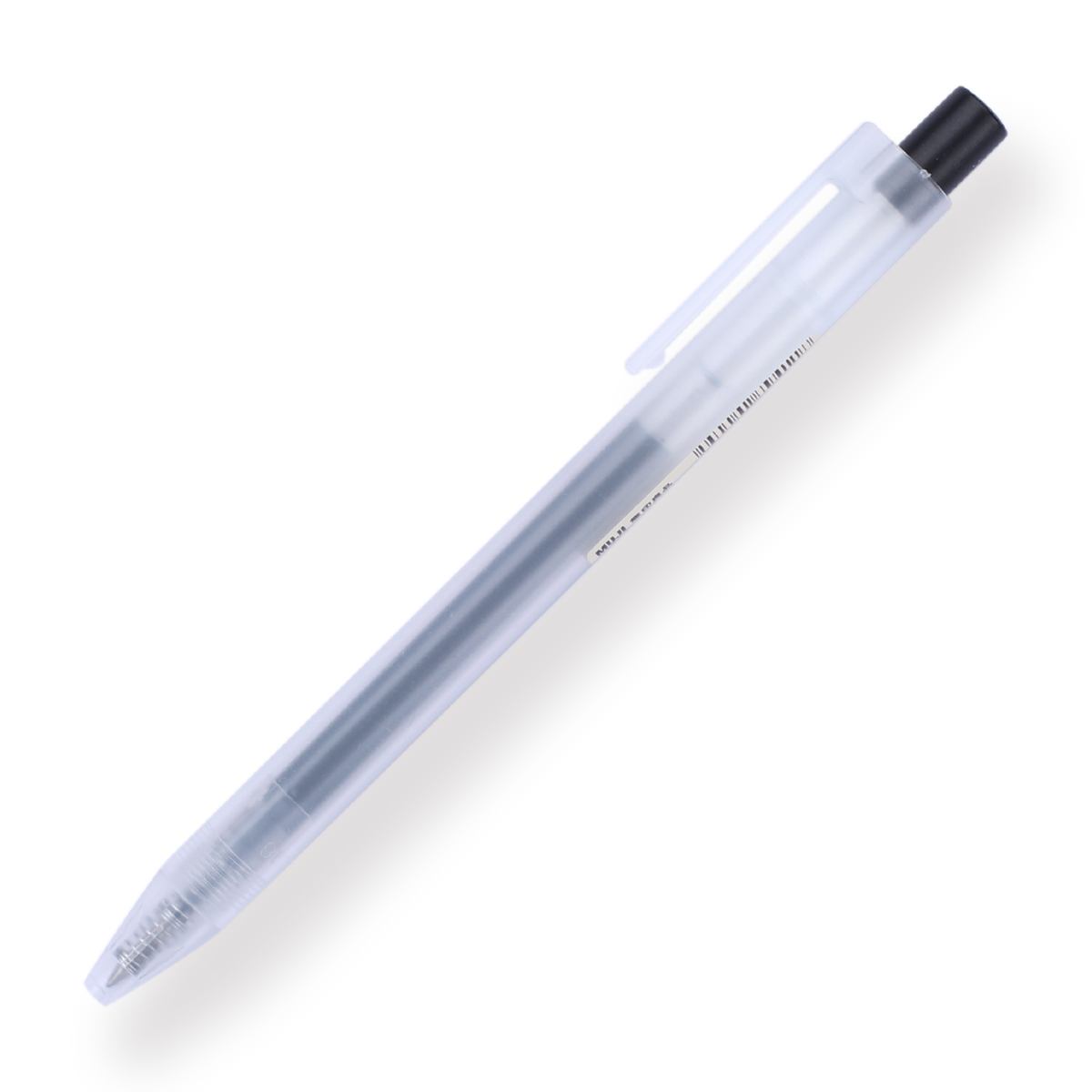Muji Smooth Gel Ink Ballpoint Pen Knock Type - 0.5mm - Black ...