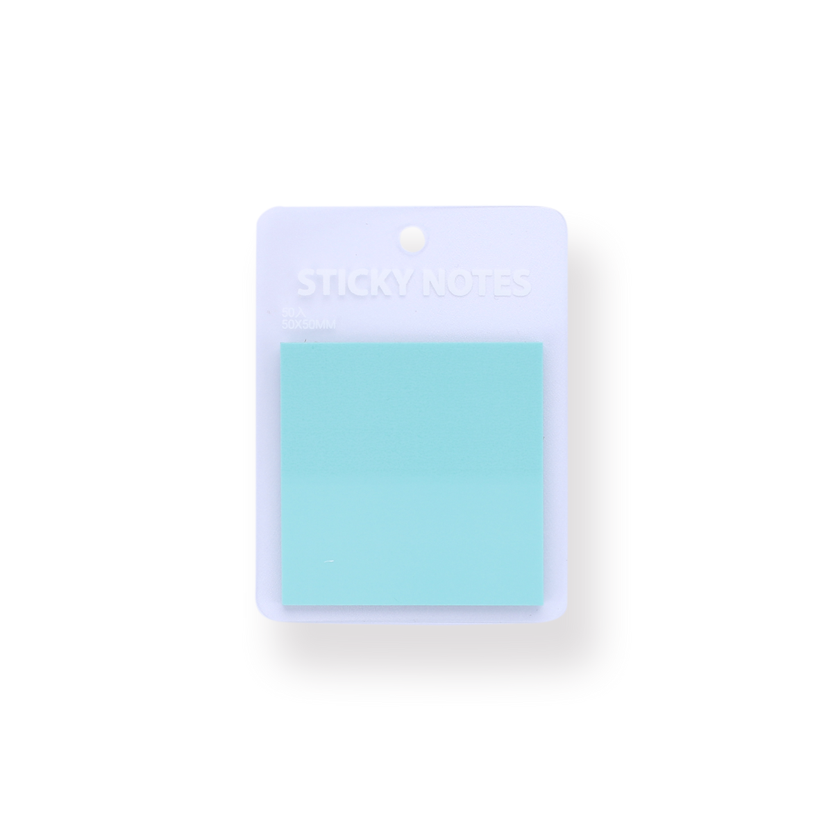 Notas Adhesivas Translúcidas de Color Sólido - Jade — Stationery Pal