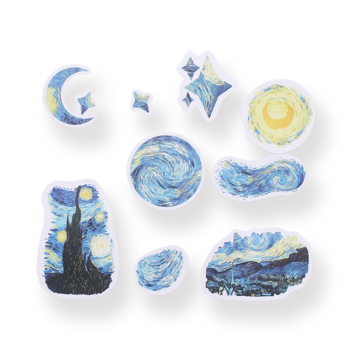 Starry Night Stickers – Stationery Pal